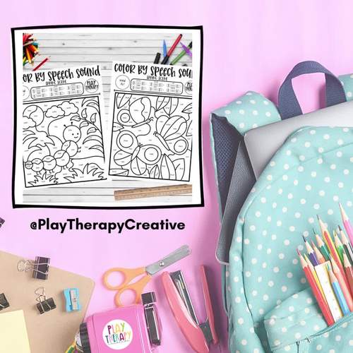 Bundle of 7 Speech Therapy Articulation Summer Homework Sets | TPT