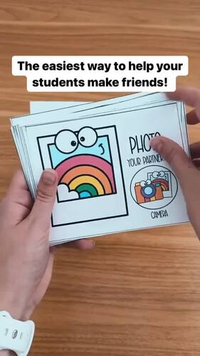 Things That Go Together Partner Pairing Cards | Classroom Management