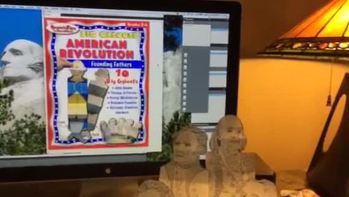 Revolutionary War Projects and Bulletin Board (Big Galoots and ABC Banners)