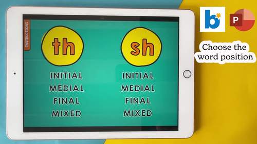 th & sh Color By Speech Artic Game - School - Boom Cards™, PPT & Printable