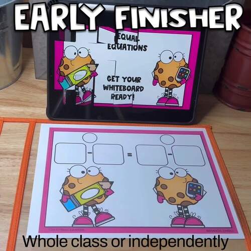 Balancing Equal Equations Subtraction First Grade Activity Early ...