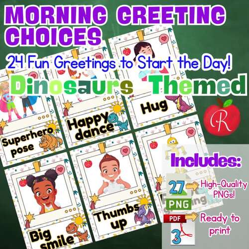 Morning Greeting Choices Posters | Back to School Classroom Decor ...