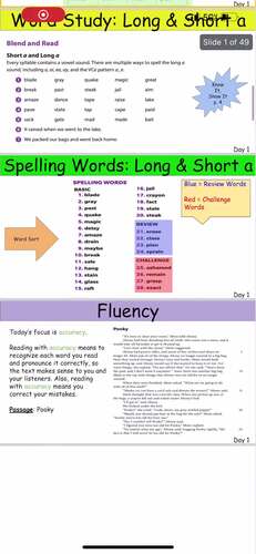 Lesson Slides for HMH Into Reading 4th Grade Modules 1-12 BUNDLE