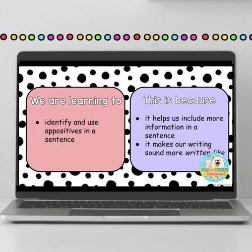 Grades 2-3 Appositives | TWR® | BUNDLE worksheets + digital slides ...