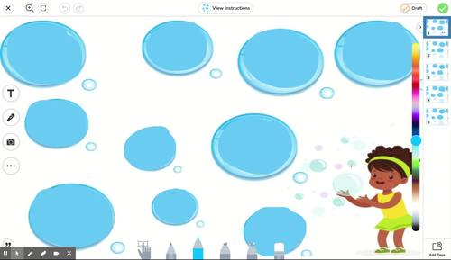 PRELOADED Seesaw Sight Word Bubble Scratch and Read by teachingwithaflairr