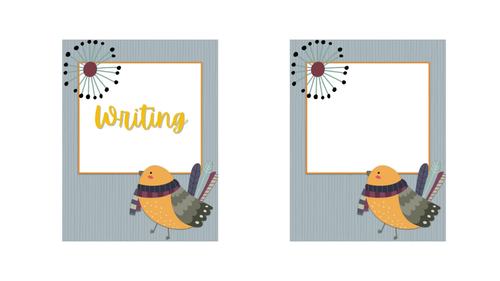 Binder Covers: Woodland Winter Edition by Coaching in the Country