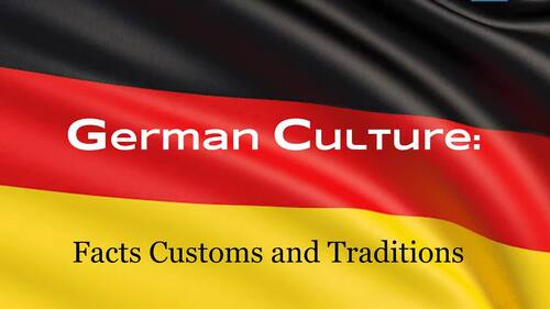 German Culture | Lesson and Assessment | TPT