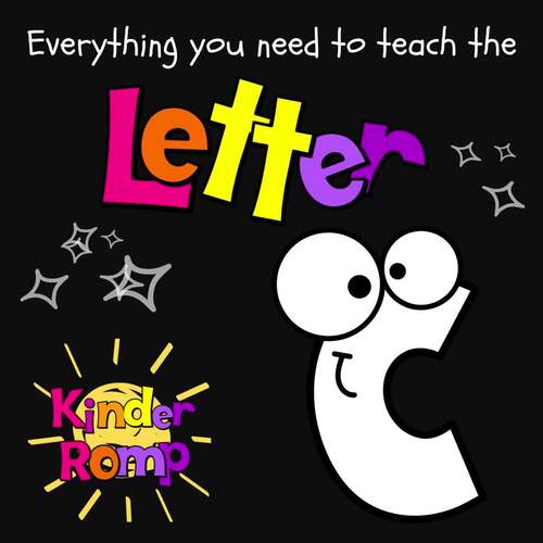 Letter C Kindergarten Pack: Worksheets, Poem, Activities - YouTube Video