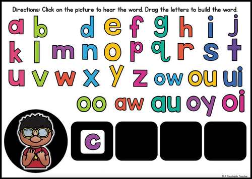 Diphthongs™ Boom Cards | Diphthongs Word Work Digital Activities