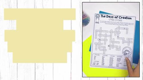 7 Days of Creation Puzzle Worksheets | Creation Bible Story Sunday ...