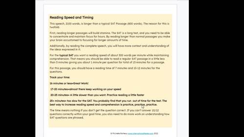 We Choose to go to the Moon by John F. Kennedy | SAT Test Prep Reading ...