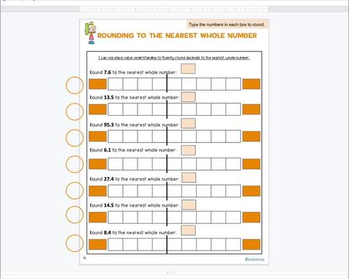 Rounding Decimals: 5th Grade Place Value Practice with Google Slides™