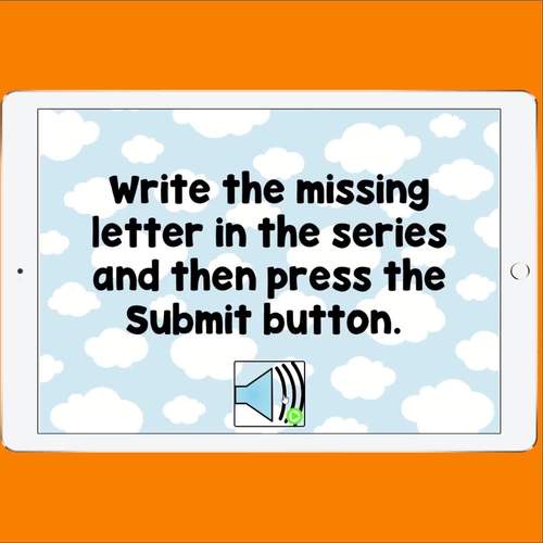 Find the missing alphabet letters Boom cards by LOL - Life of Learning