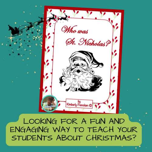 Nonfiction Reading Comprehension Passages and Printables About St. Nicholas