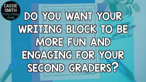 2nd Grade Writing Units BUNDLE Personal Fictional Opinion Informational