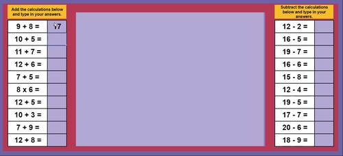 Mystery Digital Pixel Art NO PREP - Costume Addition and Subtraction to ...