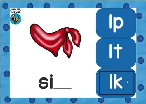 FINAL BLENDS BOOM CARDS ENDING CONSONANT BLEND DIGITAL CVCC WORD ...