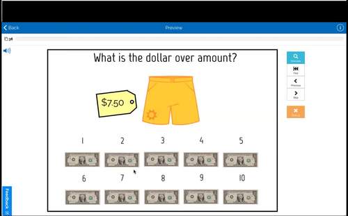 Life Skills Boom Cards™ Next Dollar Over: Summer Store Items (Up to $10)