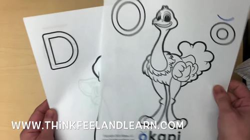 ABC Animal Phonics Coloring Pages by Think Feel and Learn | TpT