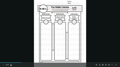 13 Colonies 5th grade BUNDLE Reading passages worksheets puzzles ELA ...