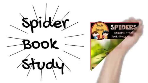 Spiders Book Study and Writing Activities by Kindergarten Kiosk | TPT