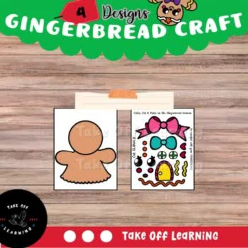 Gingerbread House Craft, Gingerbread Man Craft, December Christmas ...