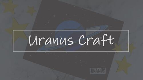 Easy Printable Planet Uranus Cut and Paste Craft Activity by Simple Mom ...