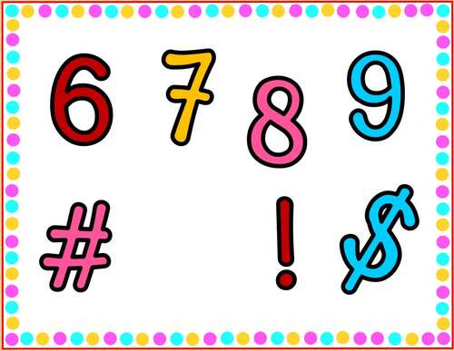 Printable bright Colors Bulletin Board Letters, Large Alphabet Letters ...