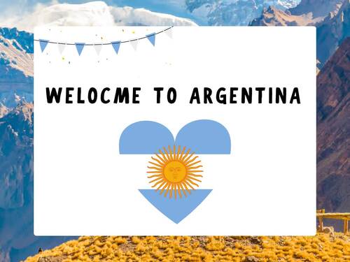 NO PREP All About Argentina PowerPoint for 3rd-5th Grade, Argentina ...