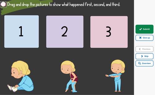Sequencing 3-Step Stories with Pictures | WINTER | Digital BOOM CARDS