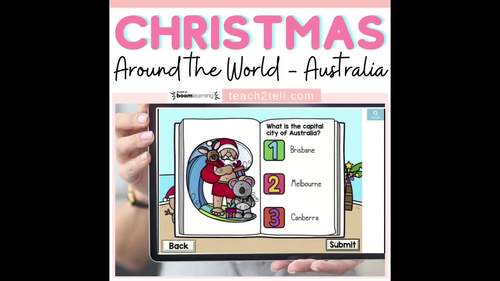 Christmas in Australia Reading Comprehension Digital Activities by ...