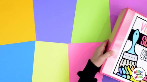 Art Sub Binder Templates, Art Worksheets, Forms for Elementary & Middle ...