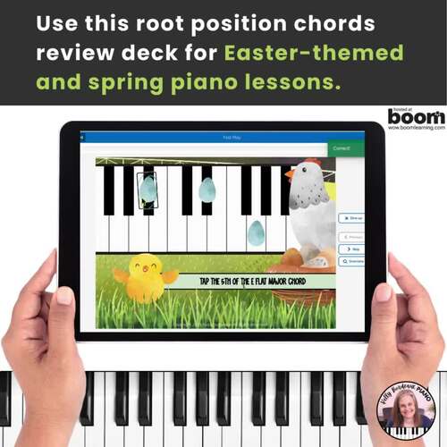 Identifying Chord Root, 3rd, 5th BOOM™ Cards - 2nd Inversion Major Triads