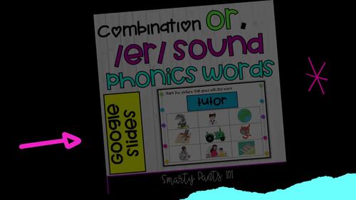 Combination or with /er/ Sound - R-Controlled - Phonics Skills - Google ...