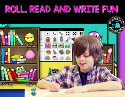 Roll a story, creative writing - characters, settings and story helpers