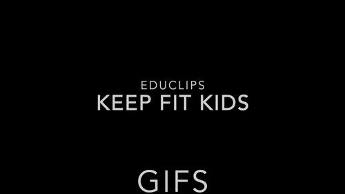 GIF - Keep Fit Kids Animated Images - {Educlips} by Educlips Clip Art