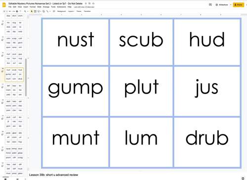 Digital Phonics BUNDLE -NONSENSE Word Mystery Picture - UFLI ...