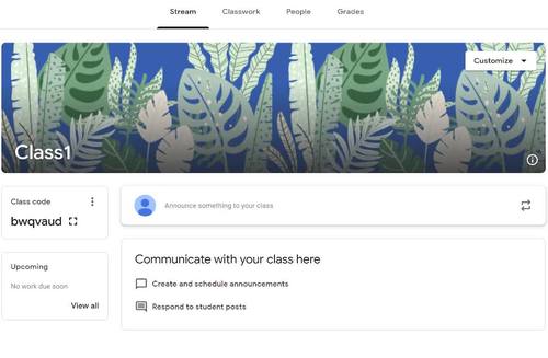Animated Google Classroom Headers (Safari) Banners- Distance Learning