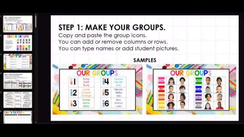 Digital Center Rotation Slides, Daily Slides for Small Group Rotations ...