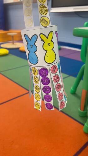 Speech Therapy Easter Craft Spring Articulation Apraxia Language April Dot Art