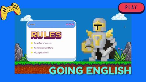 Stop Game - Gamefication [Online Lesson] by Going Languages | TPT