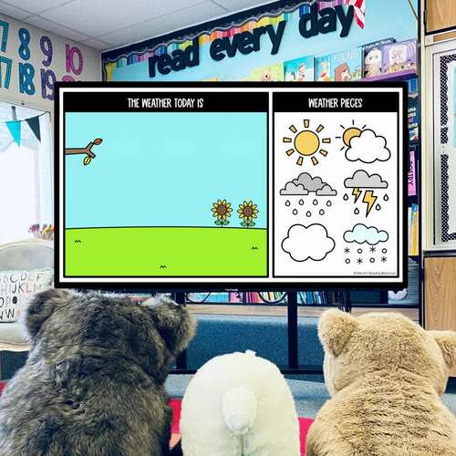 October Morning Meeting Slides Kindergarten Digital Activities Calendar ...