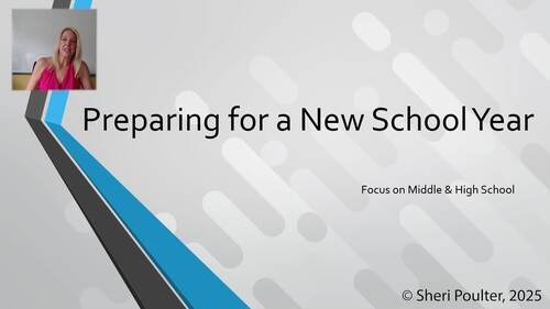 Preparing for a New School Year Bundle by Unyk Ed | TPT