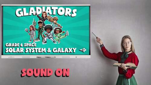 Greek Myths GLADIATORS Game - No Prep Interactive Review Activity