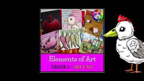 Elements of Art 1st Grade Art Lessons Farm Art Projects Activities ...