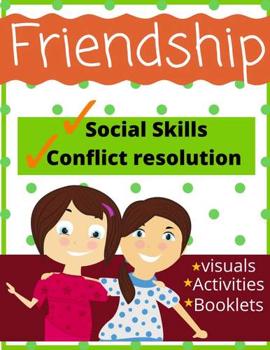 Social Skills FRIENDSHIP Conflict Resolution GIRLS RELATIONSHIPS ...