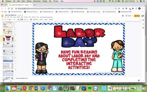 Labor Day Reading and activities -Information - Holiday by Let's Talk ...