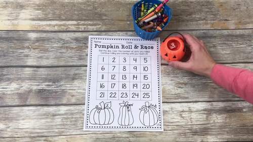 Halloween Math Games & Printable Activities KINDERGARTEN, 1ST GRADE, PREK