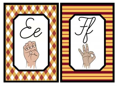 Harry Potter Alphabet Posters/ Cursive and ASL Posters | TPT