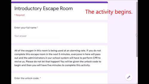 Cell Transport Digital Escape Breakout: 4 Delivery Formats - Distance ...